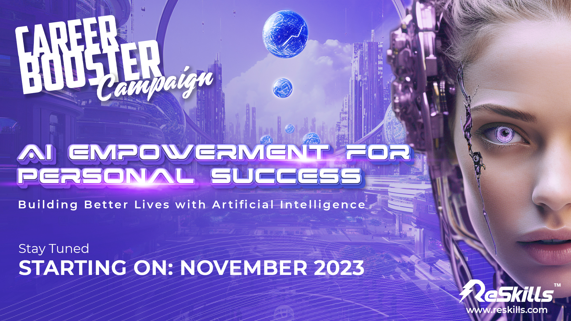 Career Booster Webinar - Nov 2023 - ReSkills