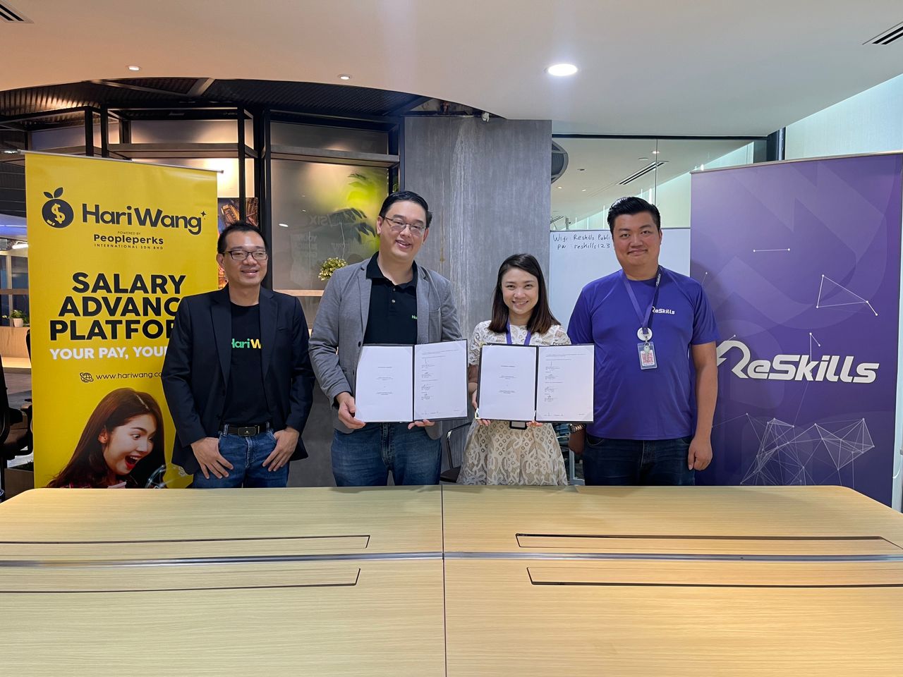 ReSkills signs Partnership Agreement with HariWang - ReSkills ReSkills signs Partnership Agreement with HariWang - ReSkills