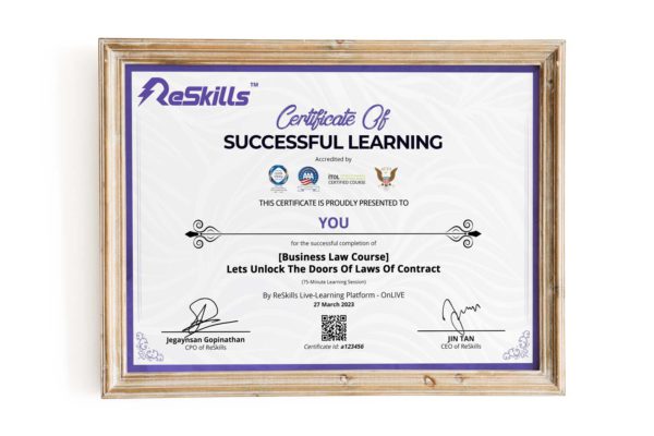 Accreditation Micro Certification - ReSkills