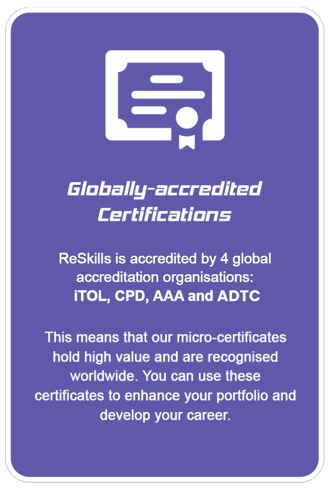 Accreditation Micro Certification - ReSkills